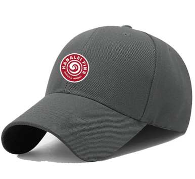 Hanalei 6 panel Cap Dark Grey - Sanded Australia