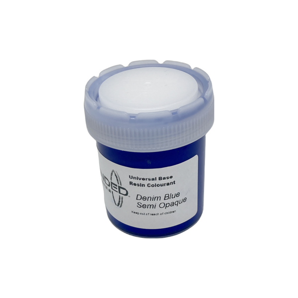Universal Base Resin Colourant - Denim Blue Semi Opaque - Sanded Australia