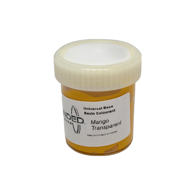 Universal Base Resin Colourant - Mango Transparent - Sanded Australia