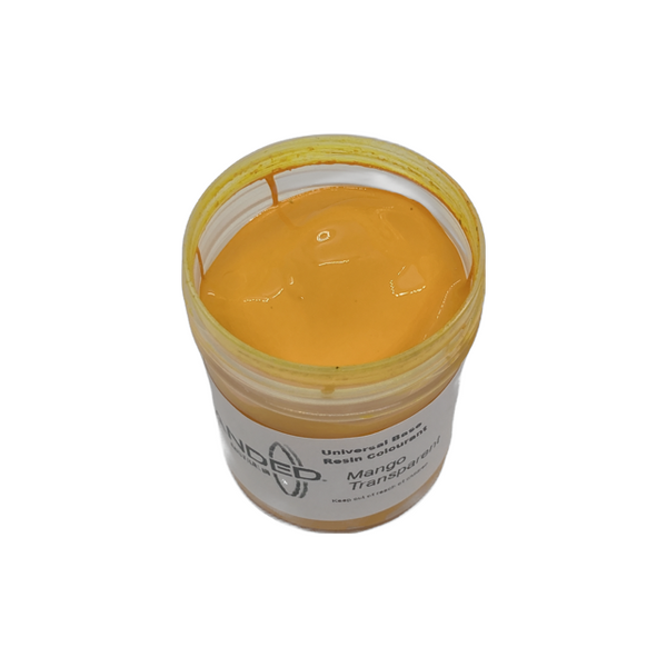 Universal Base Resin Colourant - Mango Transparent - Sanded Australia
