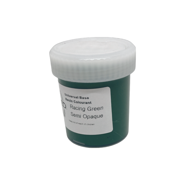 Universal Base Resin Colourant - Racing Green Semi Opaque - Sanded ...