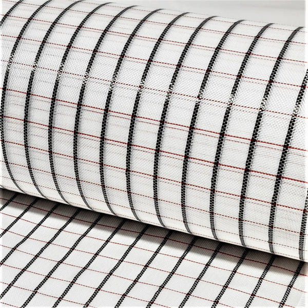 Sanded Australia - Red/Black Carbon Check Tail Patch 16 inch wide