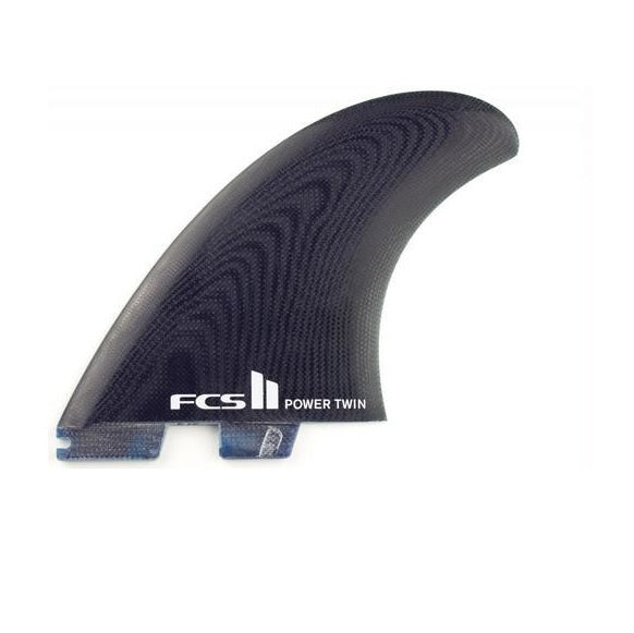 FCS2 Power Twin Fin Set/ FCS Boxes, Fins For Building Surfboards - Sanded Australia