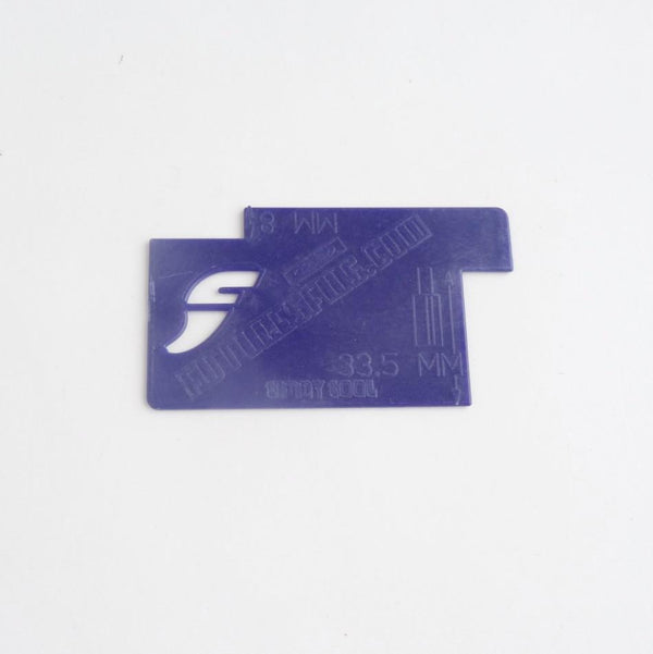 Futures One Pass Fin Box Install Kit - Sanded Australia